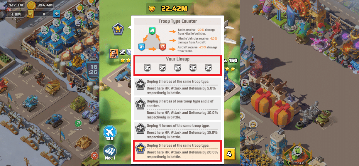The perfect line-up & formation of the heroes - lastwar-tutorial